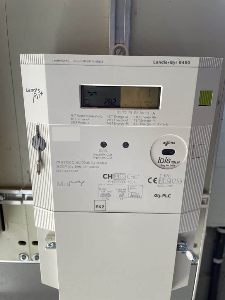 Smart Meter von EKZ - elektrologisch